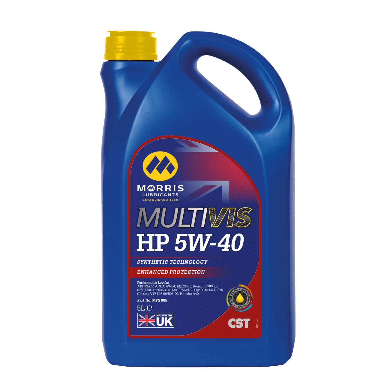 Multivis CST HP 5W-40 – SD Motors